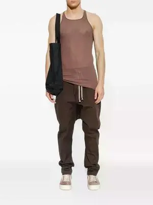 Rick Owens Drawstring Dropped-crotch Trousers