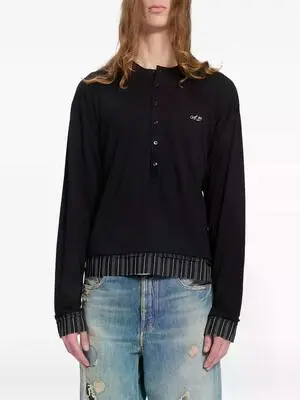 ANN DEMEULEMEESTER Las Serafino Long-sleeved T-shirt