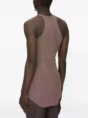 Rick Owens Ribbed-knit Racerback Tank Top