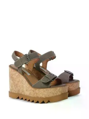 Stella McCartney Platform Sandals With Buckle Fastenings
