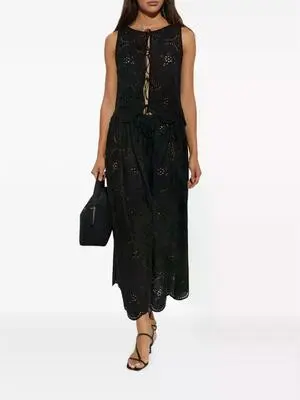 Matteau Broderie-anglaise Tie-fastening Top