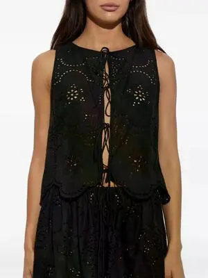 Matteau Broderie-anglaise Tie-fastening Top