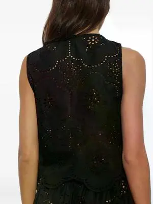 Matteau Broderie-anglaise Tie-fastening Top