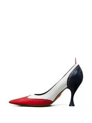 Thom Browne Wingtip Leather Pumps