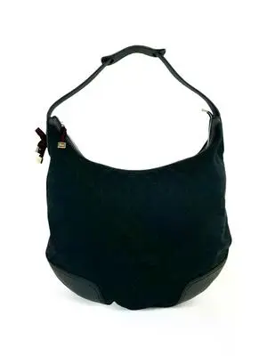 Gucci Large Gg Canvas Princy Hobo Bag - Blue