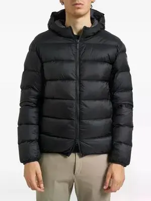 COLMAR Quilted Hooded Jacket - Black