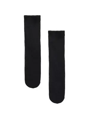 Wolford Infinite Rose Floral-pattern Socks - Black