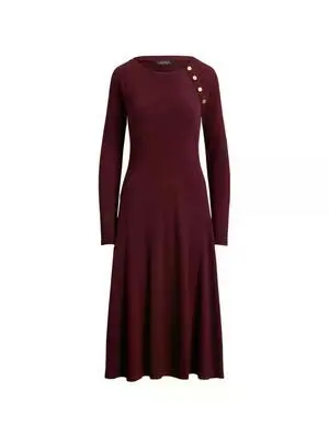 Ralph Lauren Ribbed Midi Dress