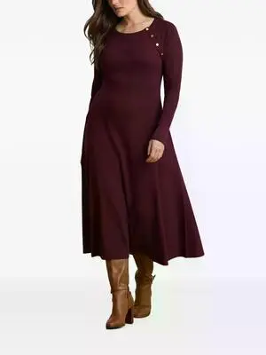 Ralph Lauren Ribbed Midi Dress
