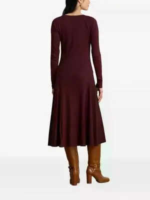 Ralph Lauren Ribbed Midi Dress