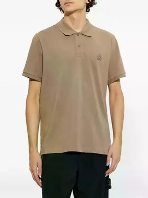 Moose Knuckles Logo-plaque Piqué Polo Shirt