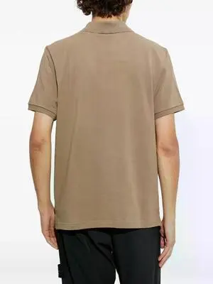 Moose Knuckles Logo-plaque Piqué Polo Shirt