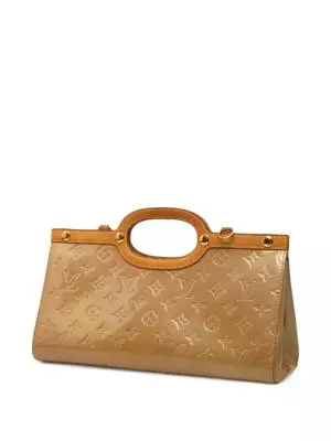 LOUIS VUITTON Monogram Vernis Roxbury Drive Satchel - Brown