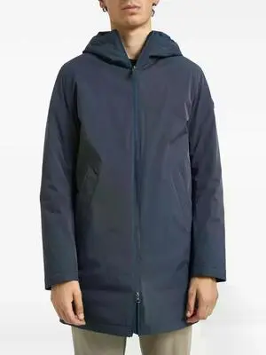 COLMAR Hooded Raincoat With Logo Patch