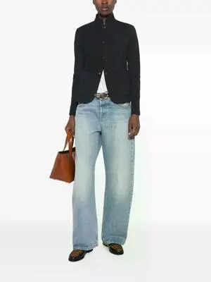 CIRCOLO 1901 Mandarin-collar Patch-pocket Jacket