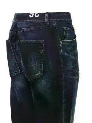 DONDUP Faded Distressed Jeans - Blue