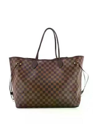 LOUIS VUITTON Neverfull Damier Gm Tote Bag - Brown