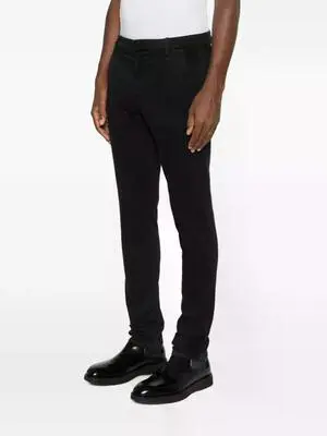 DONDUP Slim Fit Trousers - Black