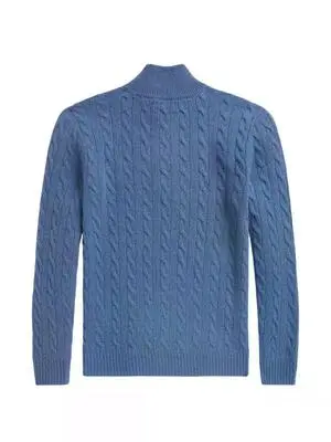 Polo Ralph Lauren Cable Knit Mock Neck Sweater