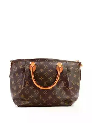 LOUIS VUITTON Monogram Canvas Pm Satchel - Brown