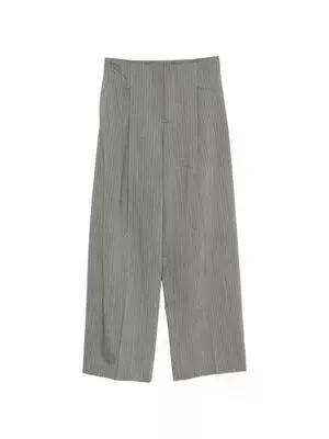 Alberta Ferretti Pinstripe Tailored Trousers