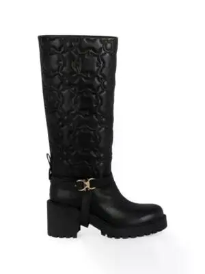 FERRAGAMO Quilted Leather Boots