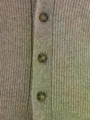 BROOKSFIELD Shawl Collar Ribbed Knit Cardigan - Neutrals