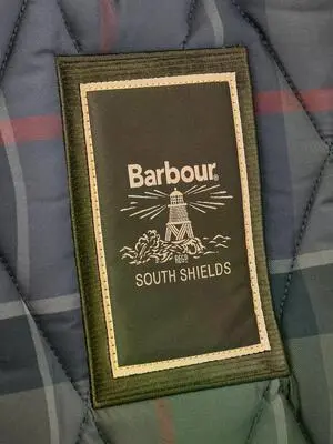 Barbour Tartan Arlene Mini Quilted Tote Bag