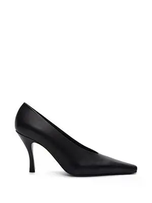 Loulou De Saison Aubrey Pointed-toe Pumps - Black
