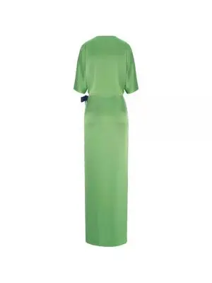 V:PM ATELIER Samantha Draped Maxi Dress