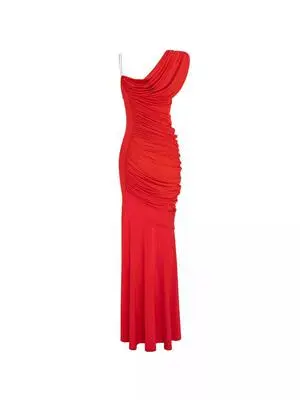 V:PM ATELIER Sade Ruched Maxi Dress