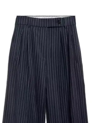 ARMEDANGELS Kaayua Pinstripe Wide Leg Trousers