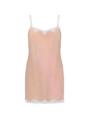 Posse Tabitha Lace-trim Mini Dress