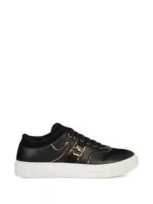 FERRAGAMO Gancini Plaque Low-top Sneakers
