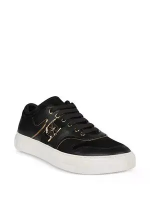 FERRAGAMO Gancini Plaque Low-top Sneakers
