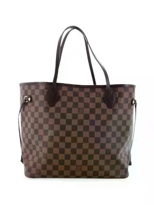 LOUIS VUITTON Neverfull Nm Damier Mm Tote Bag - Brown