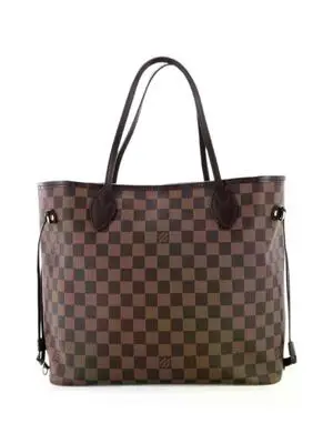 LOUIS VUITTON Neverfull Nm Damier Mm Tote Bag - Brown