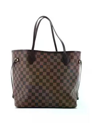 LOUIS VUITTON Damier Mm Tote Bag - Brown