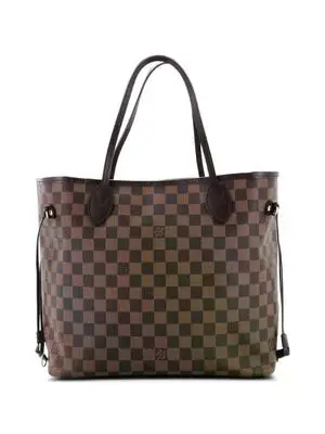 LOUIS VUITTON Damier Mm Tote Bag - Brown