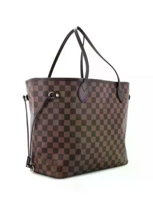 LOUIS VUITTON Damier Mm Tote Bag - Brown