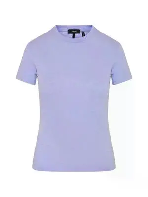 Theory Tiny Slub-texture T-shirt