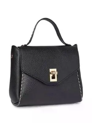 VISONA` Mini Grained Tote Bag