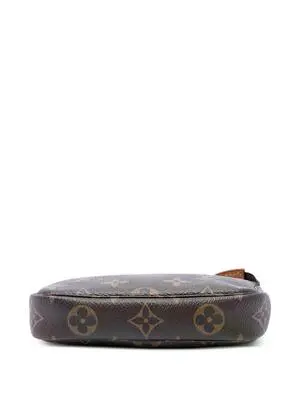 LOUIS VUITTON 2020 Monogram Mini Pochette Accessoires Handbag - Brown