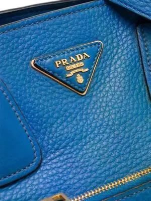 Prada Vitello Daino Convertible Tote Satchel