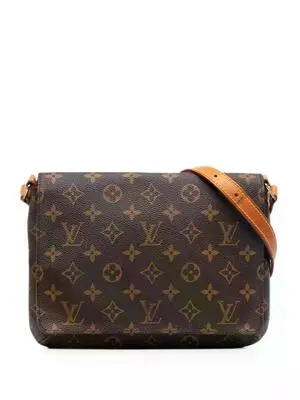 LOUIS VUITTON 1999 Monogram Musette Tango Short Strap Shoulder Bag