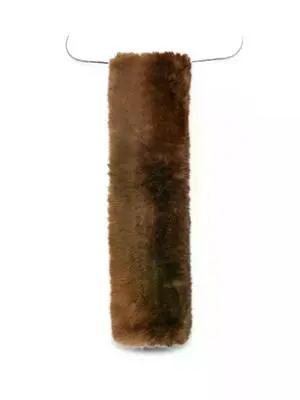 Apparis Rectangle-shape Scarf - Brown