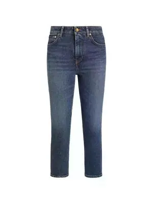 Dolce & Gabbana Audrey Waist Capri Length Denim Trousers