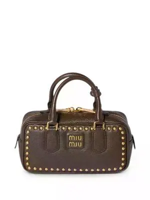 Miu Miu Arcadie Studded Leather Bag