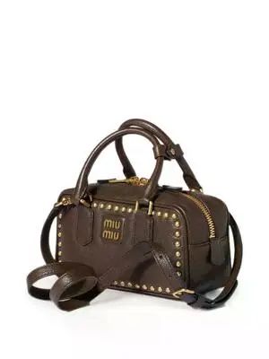 Miu Miu Arcadie Studded Leather Bag