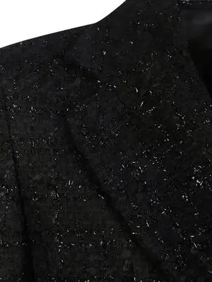 Tagliatore Bouclé-knit Tailored Blazer